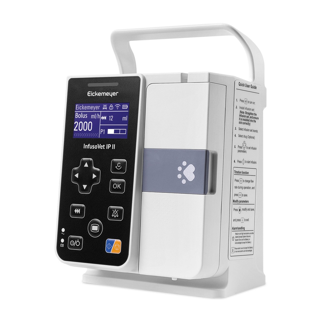 InfusoVet IP II infuuspomp | Eickemeyer Medische Techniek voor ...